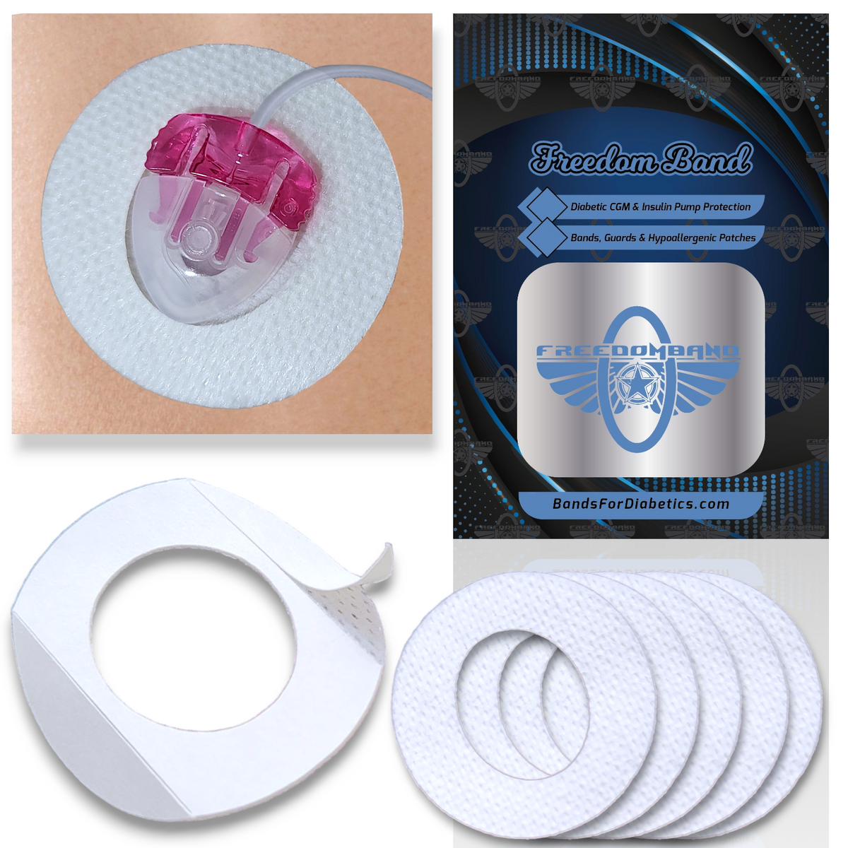 Tandem T-Slim & Mobi 1.75 x 2" Hypoallergenic Waterproof Overlay ...