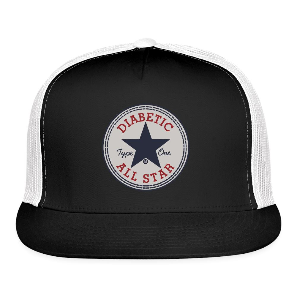 Type One Diabetic All Star Trucker Cap : Armband Guard Cover ...